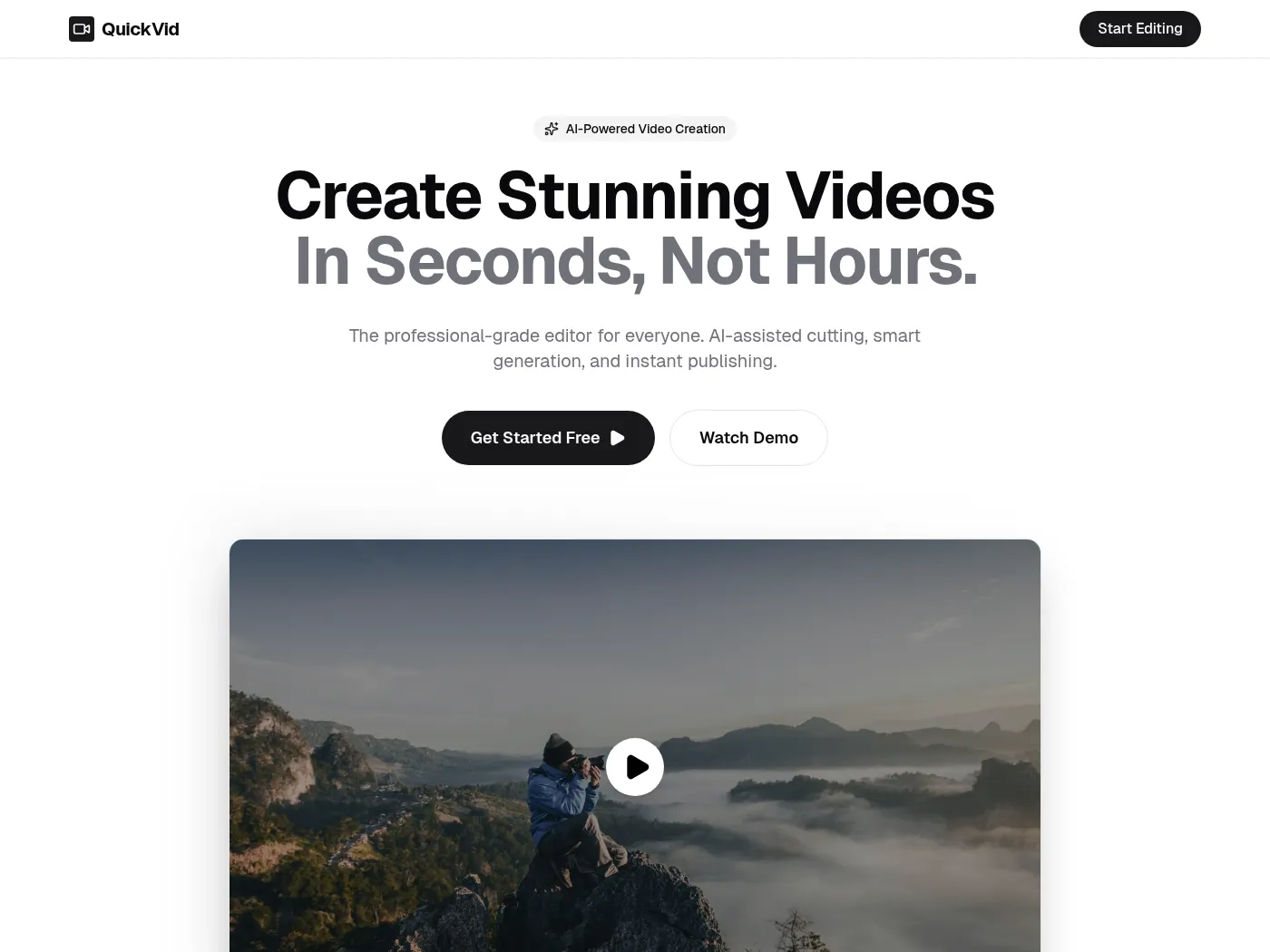 QuickVid Editor
