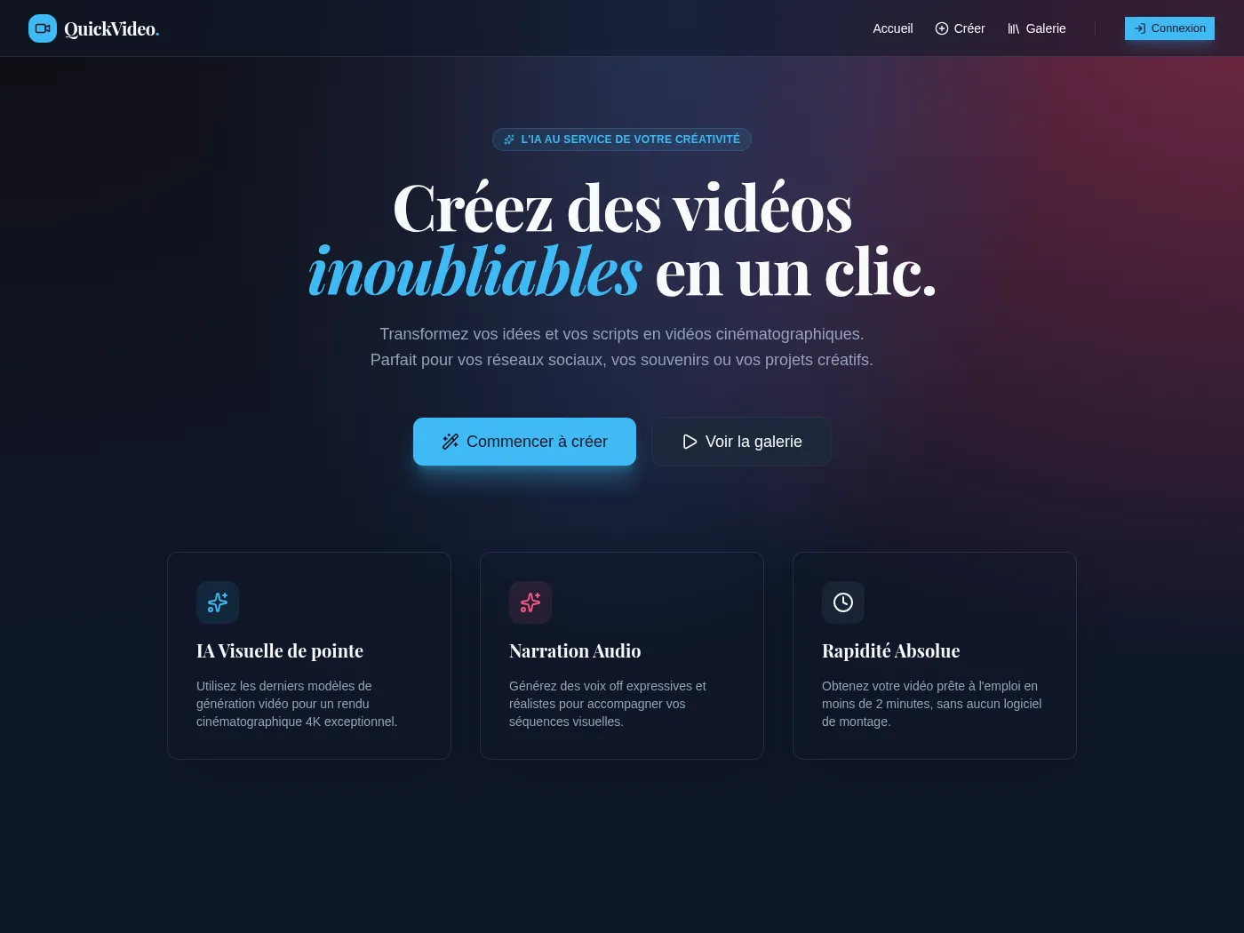 QuickVideo Maker