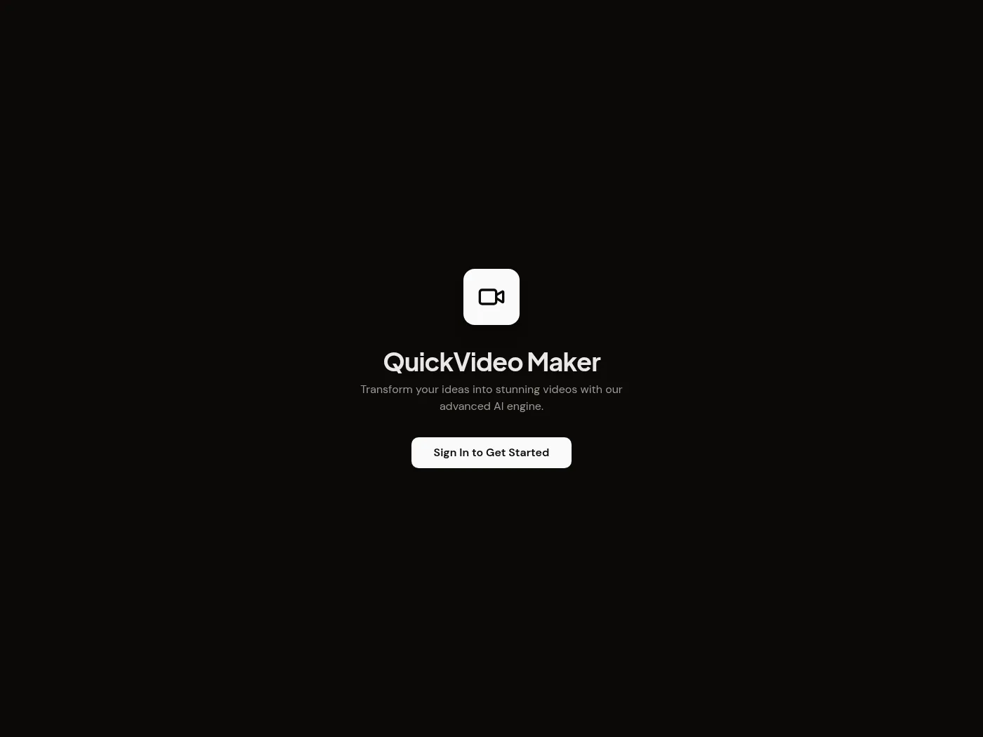 QuickVideo Maker