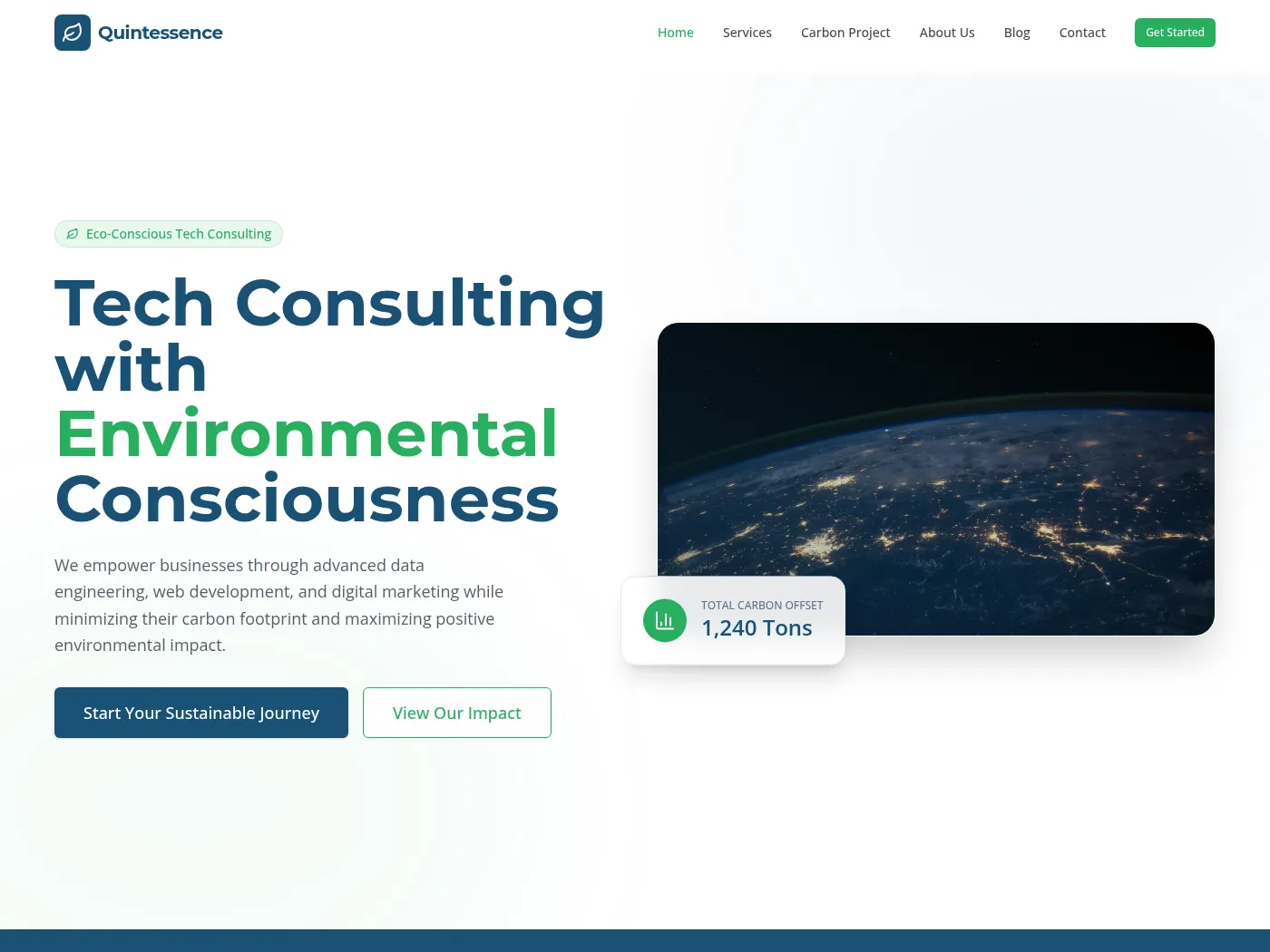Quintessence Tech Website