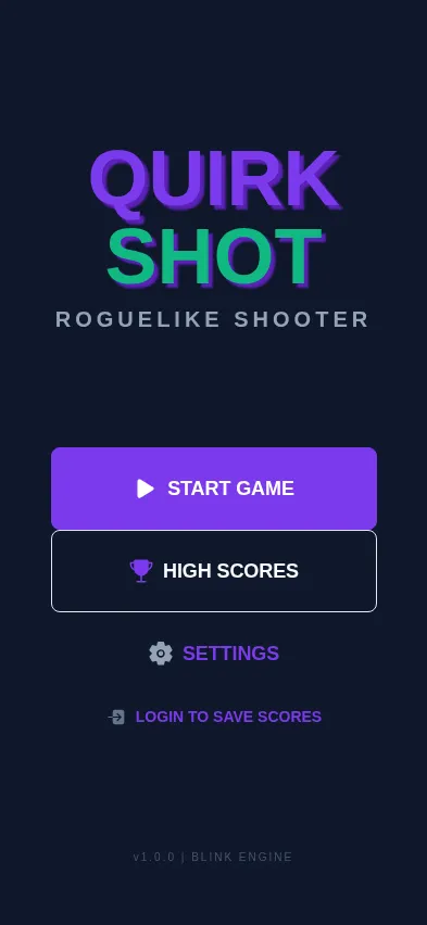 QuirkShot Roguelike