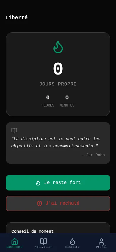 Quit Pignouf App