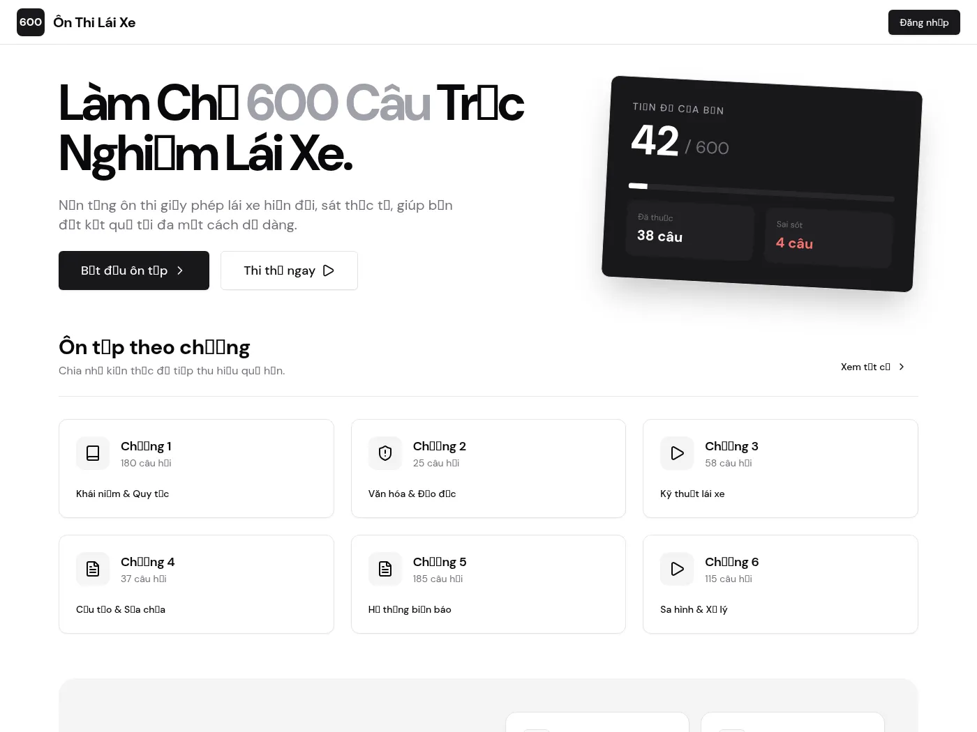 600 Câu Trắc Nghiệm