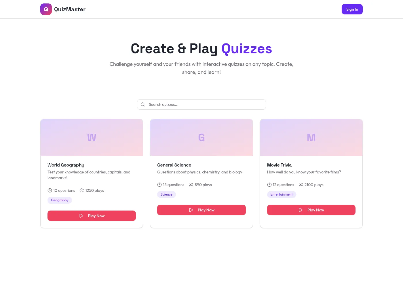 QuizMaster