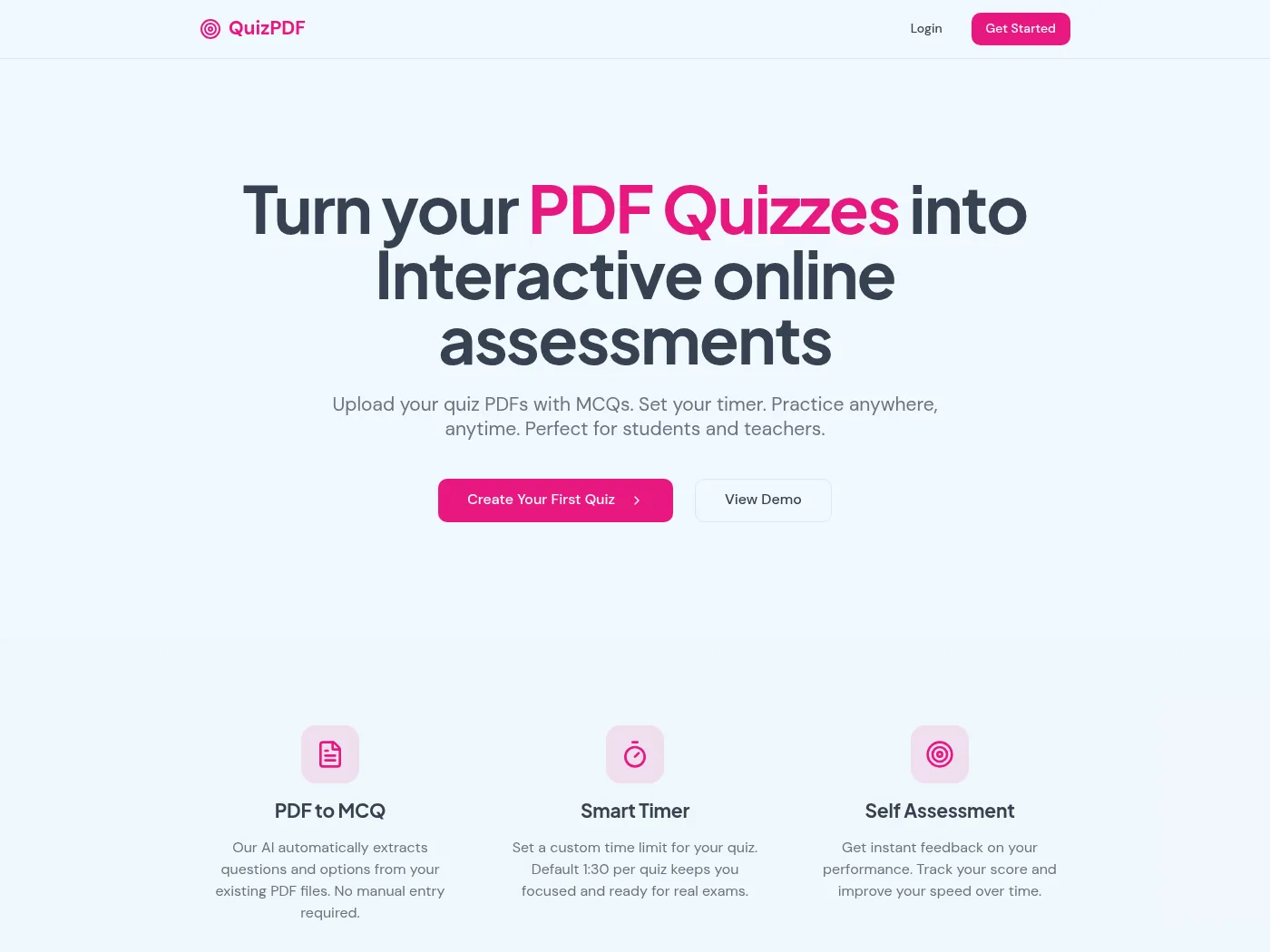 Quiz PDF Portal