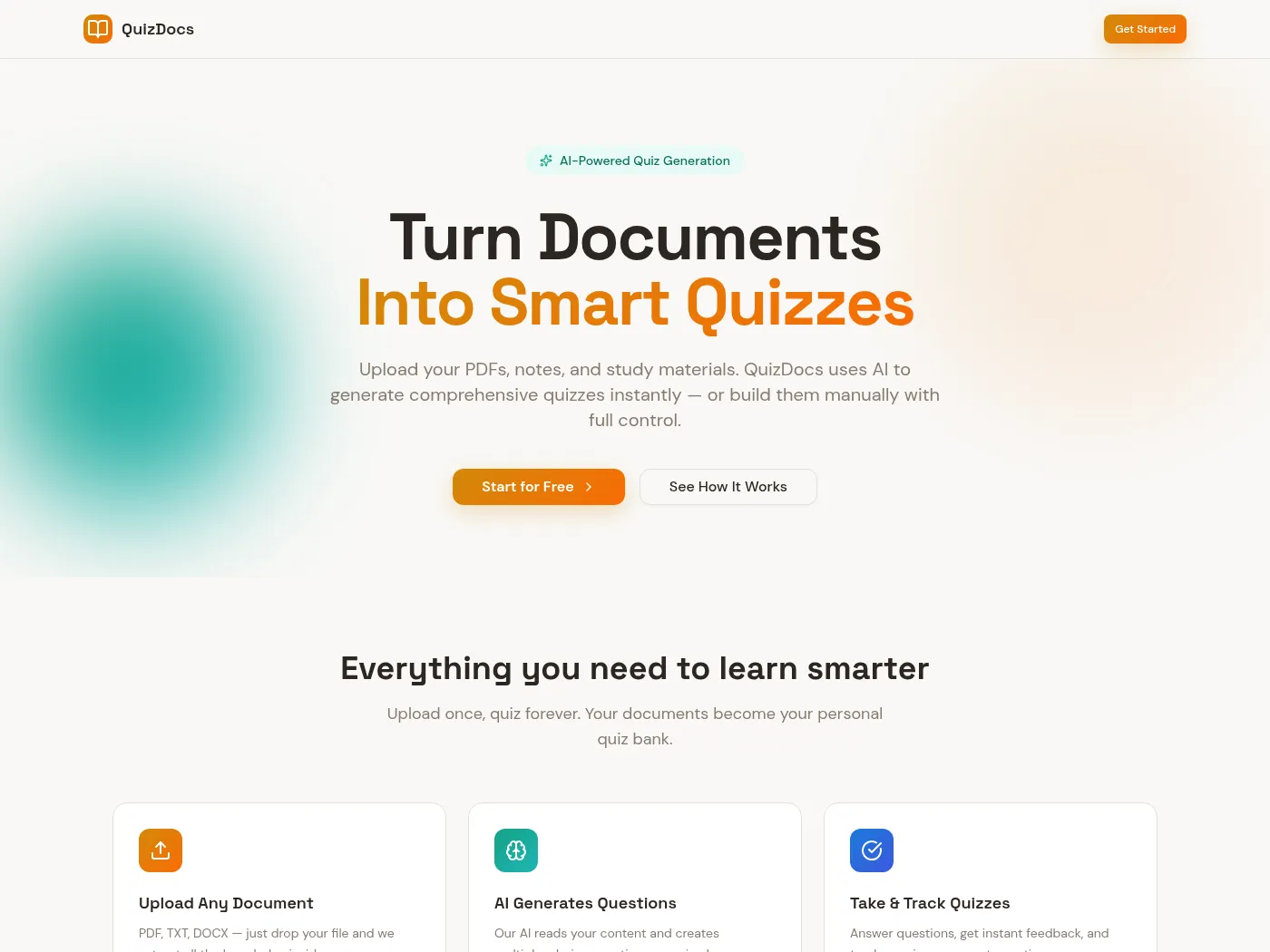 QuizDocs App