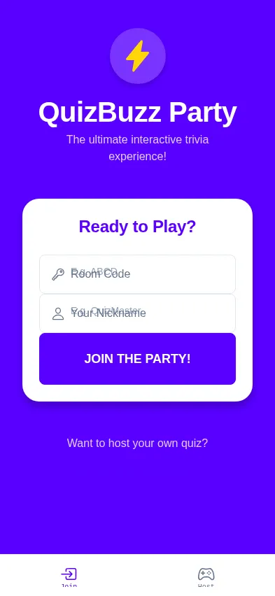 QuizBuzz Party