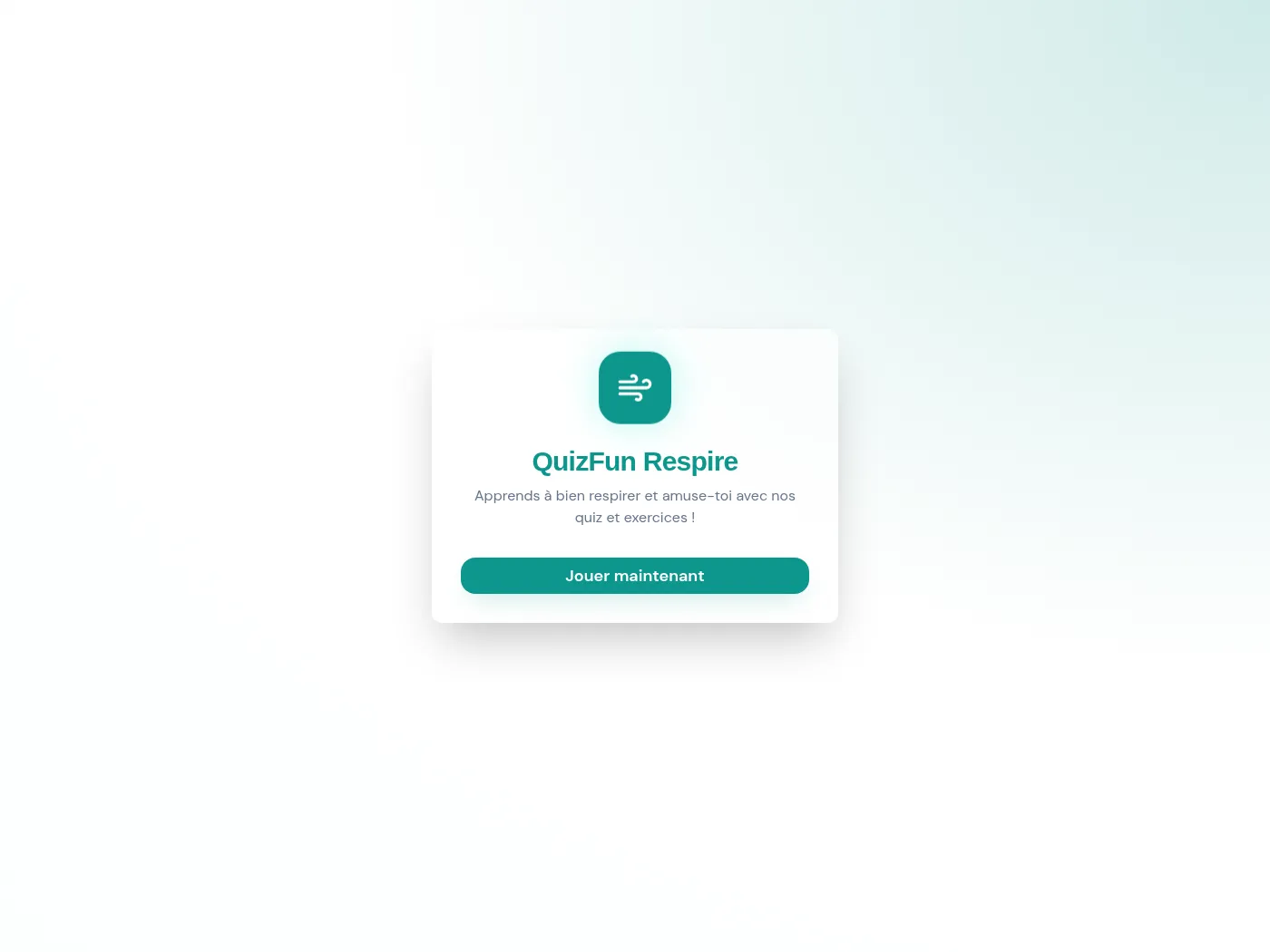 QuizFun Respire Game