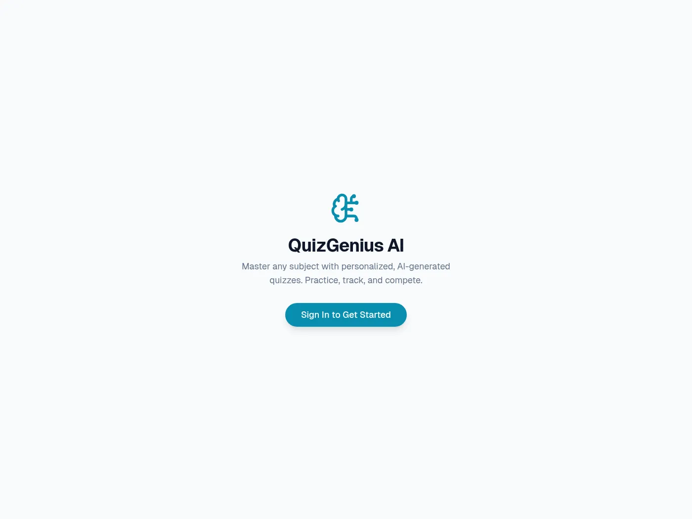 QuizGenius AI Platform