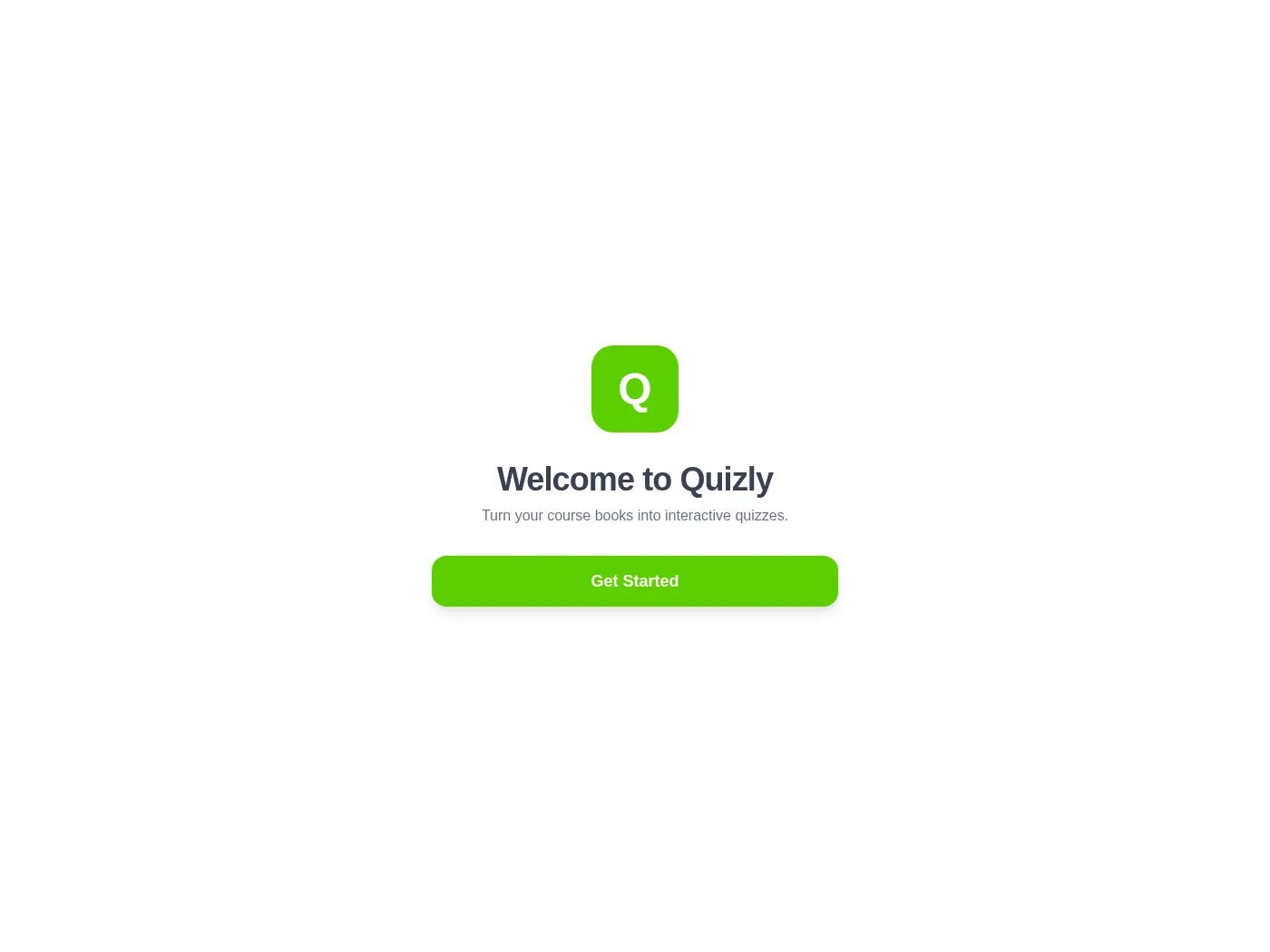 Quizly Revising App