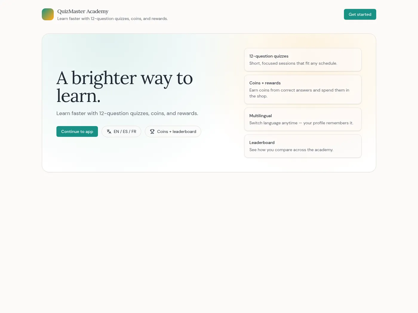 QuizMaster Academy