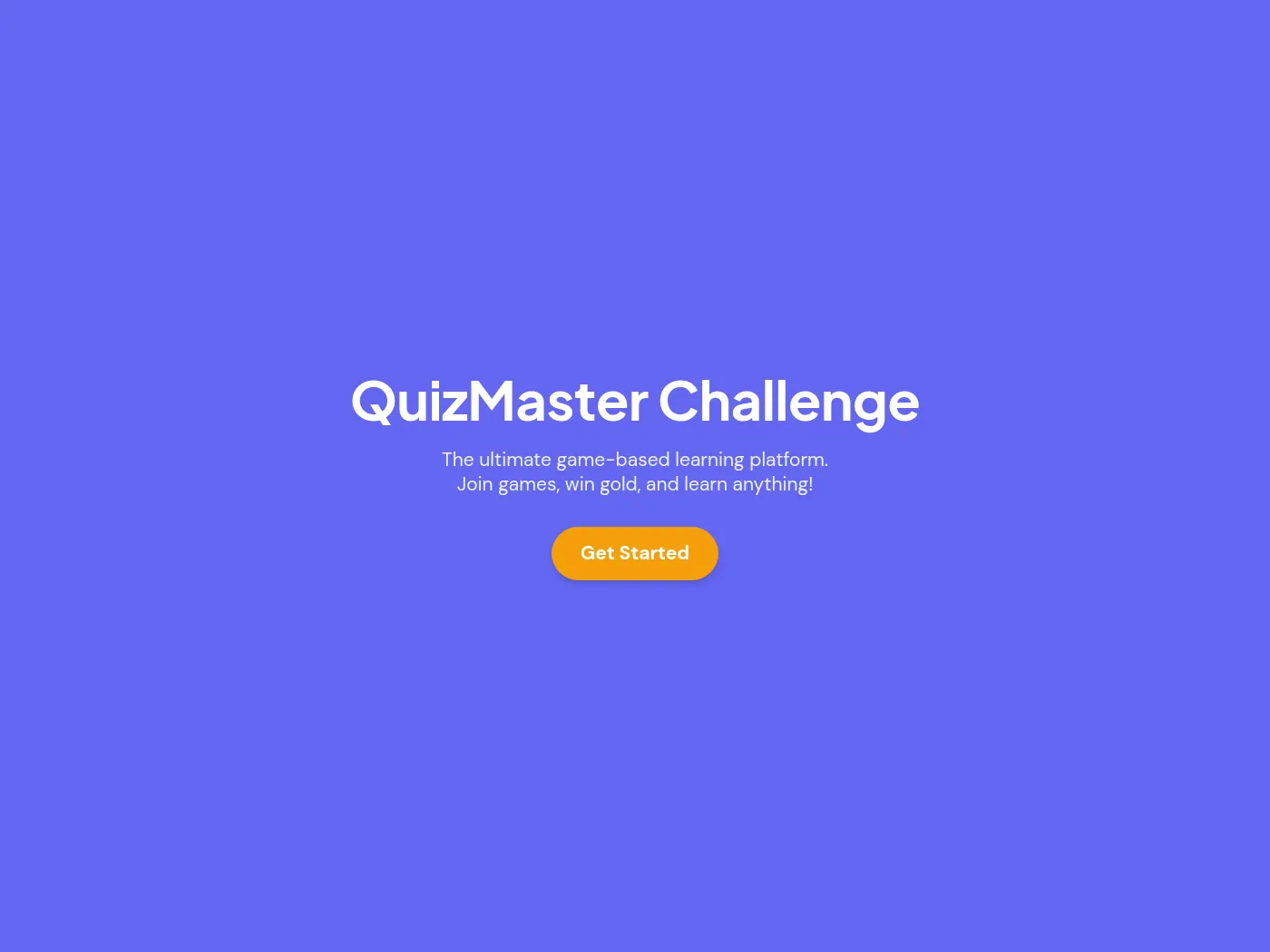 QuizMaster Challenge