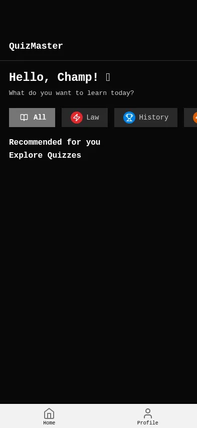 QuizMaster Mobile