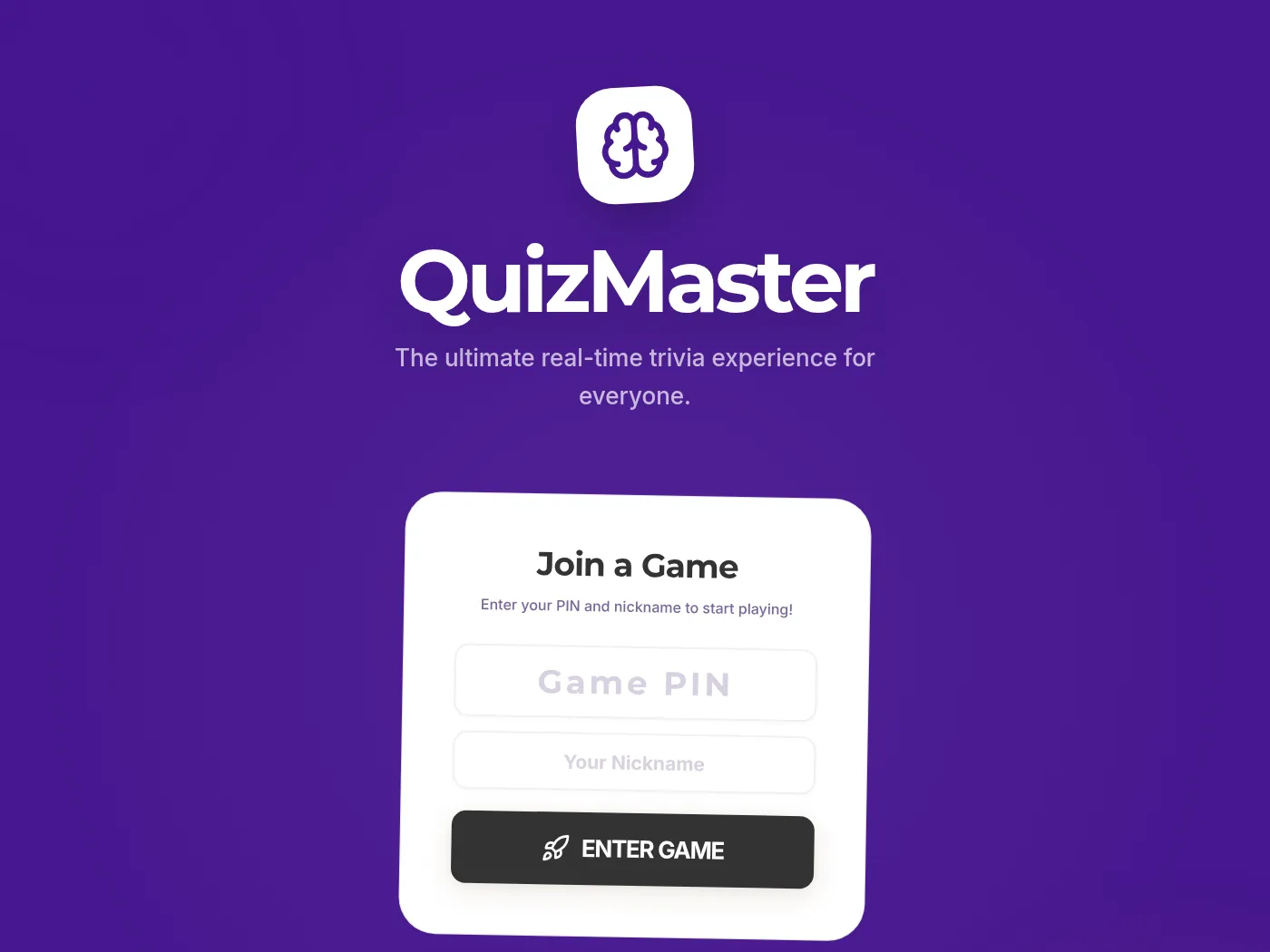 QuizMaster Clone