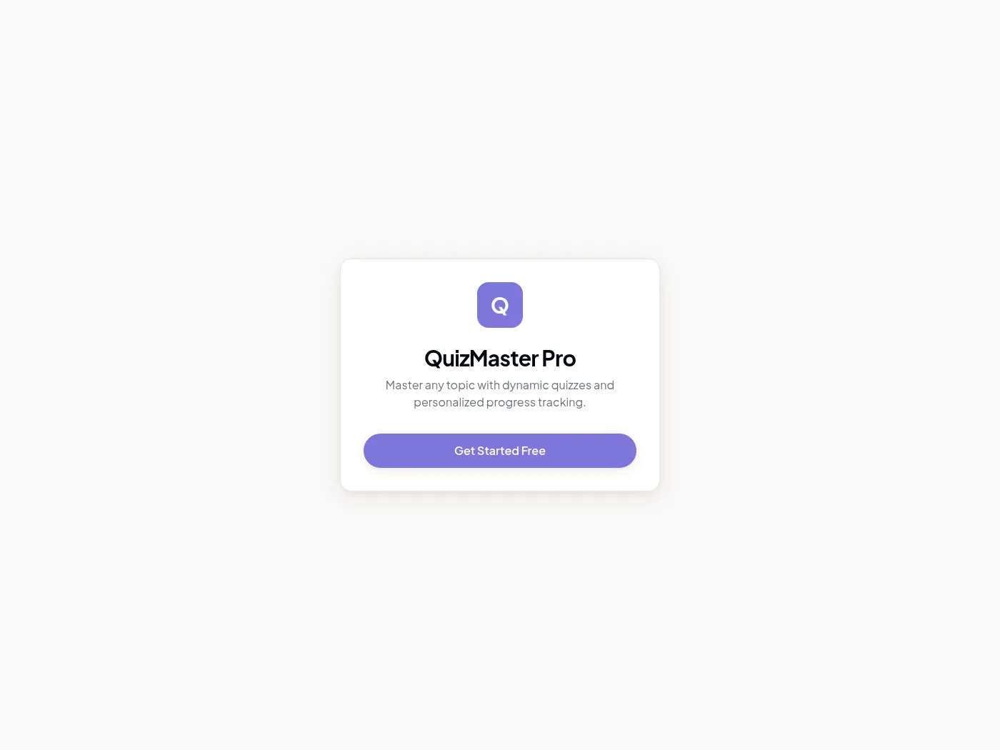 QuizMaster Pro