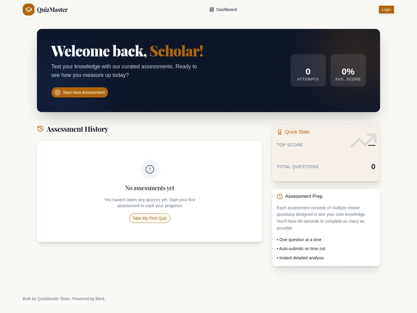 QuizMaster Web