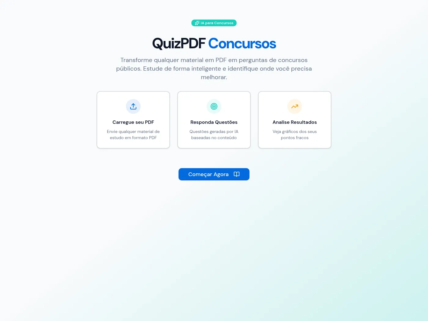 QuizPDF Concursos App