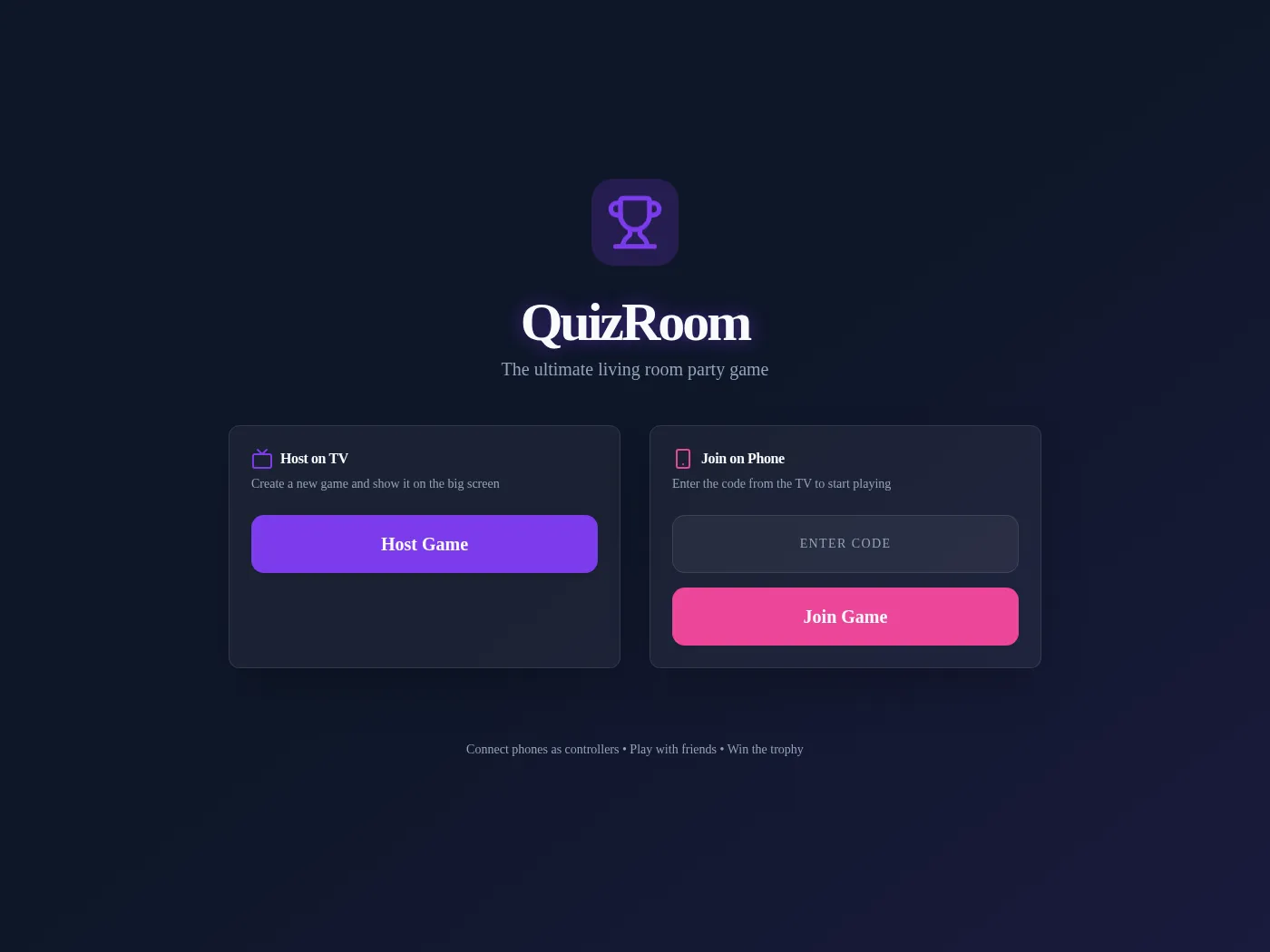 QuizRoom Party Game
