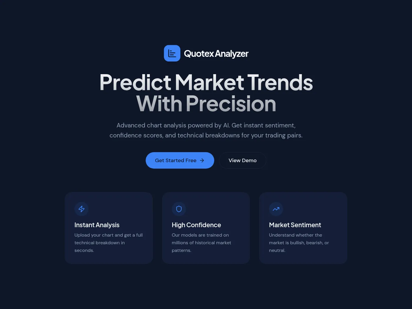 QuotexAI Chart Analyzer