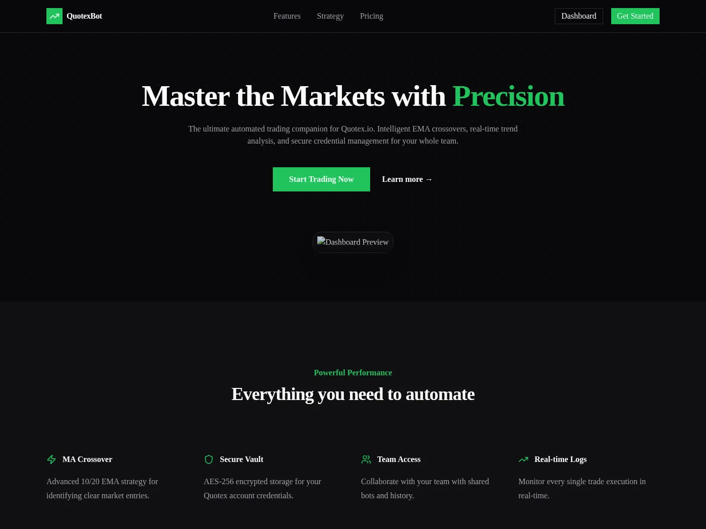 Quotex AutoTrader Bot