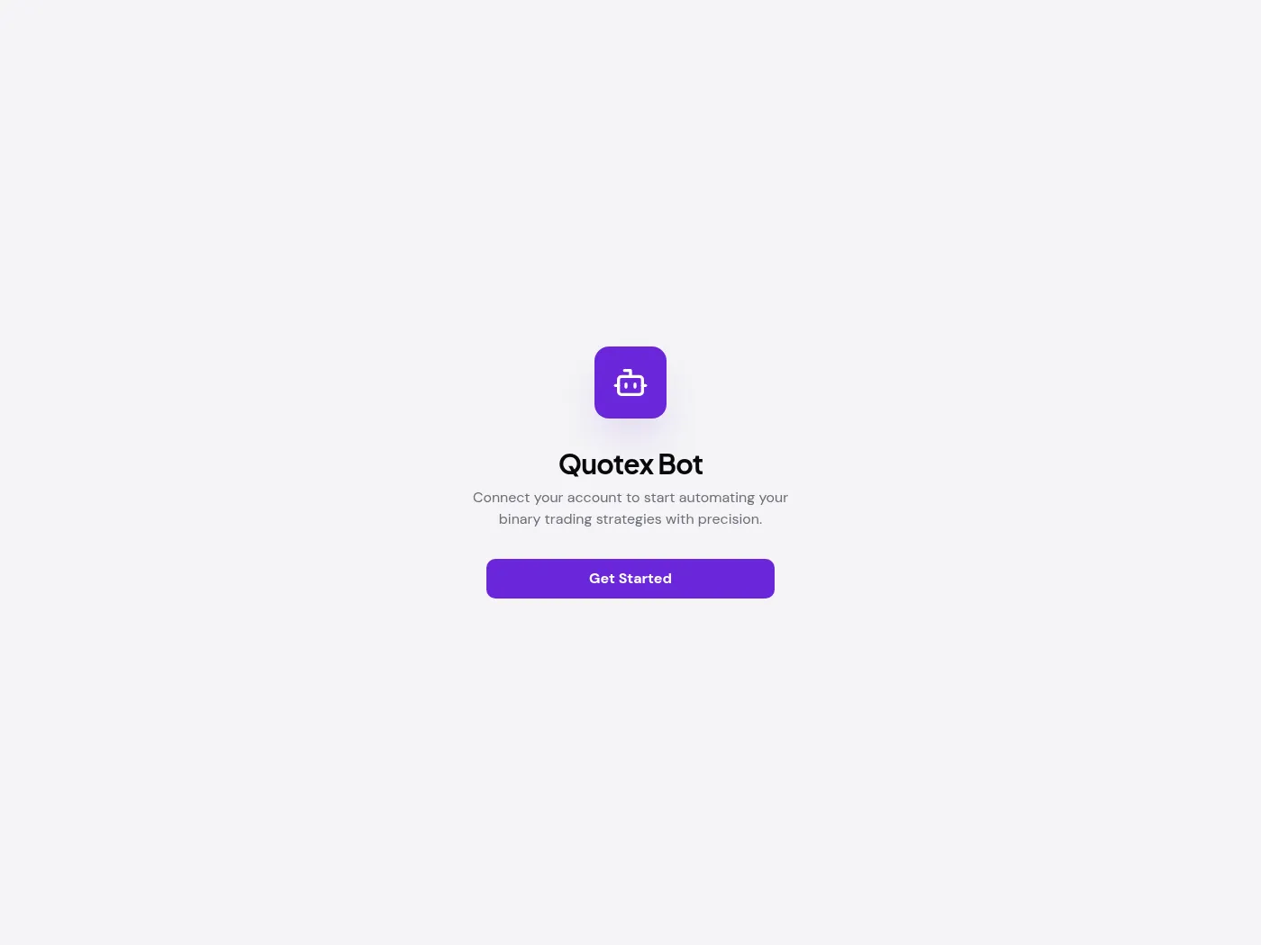 Quotex Binary Bot