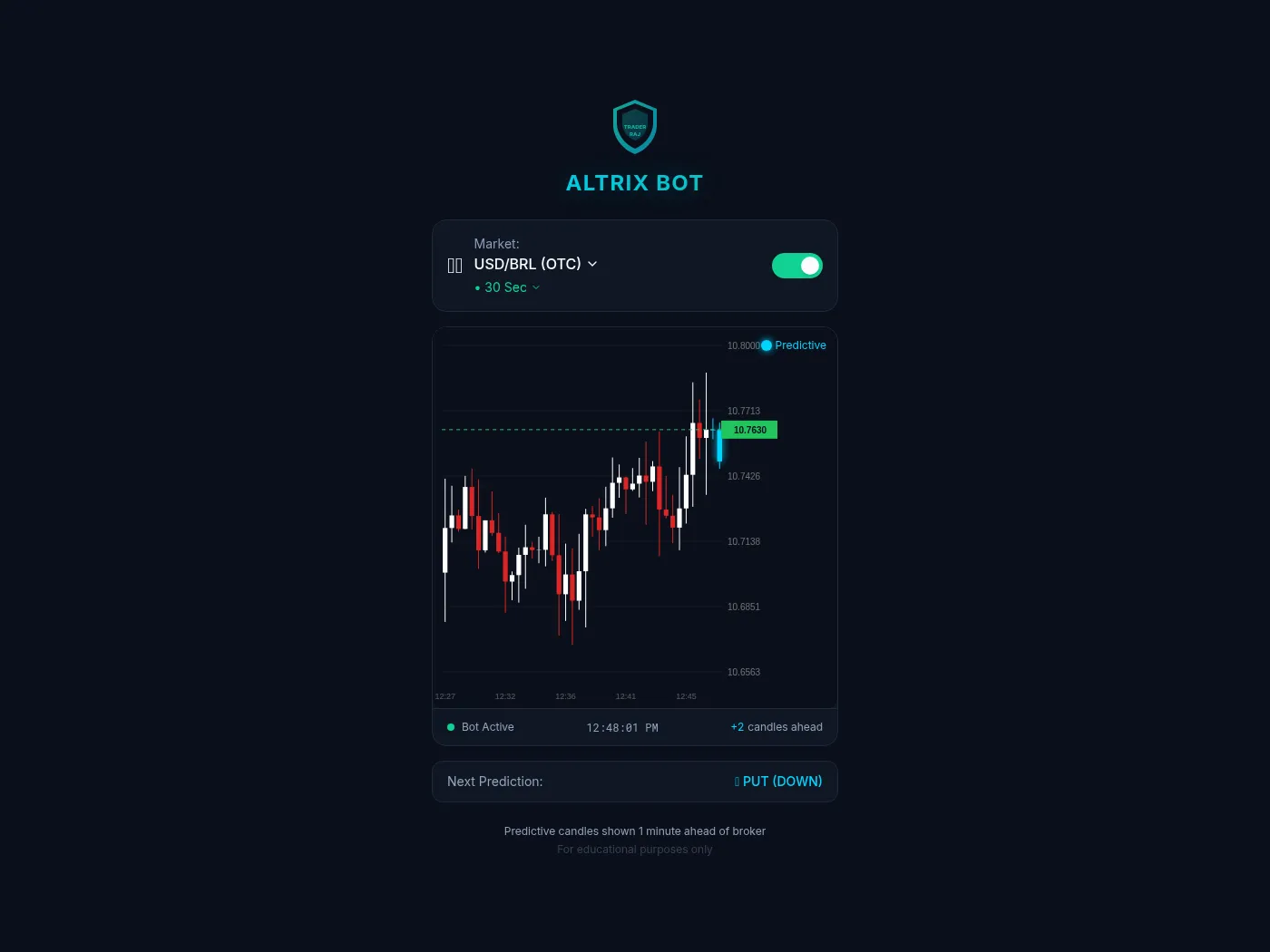 Quotex Prediction Bot