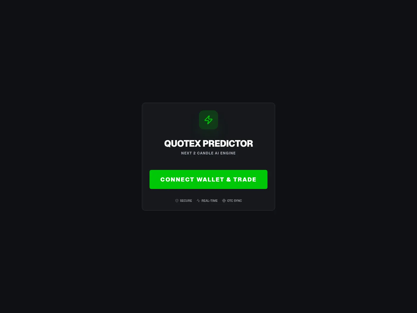Quotex Candle Predictor