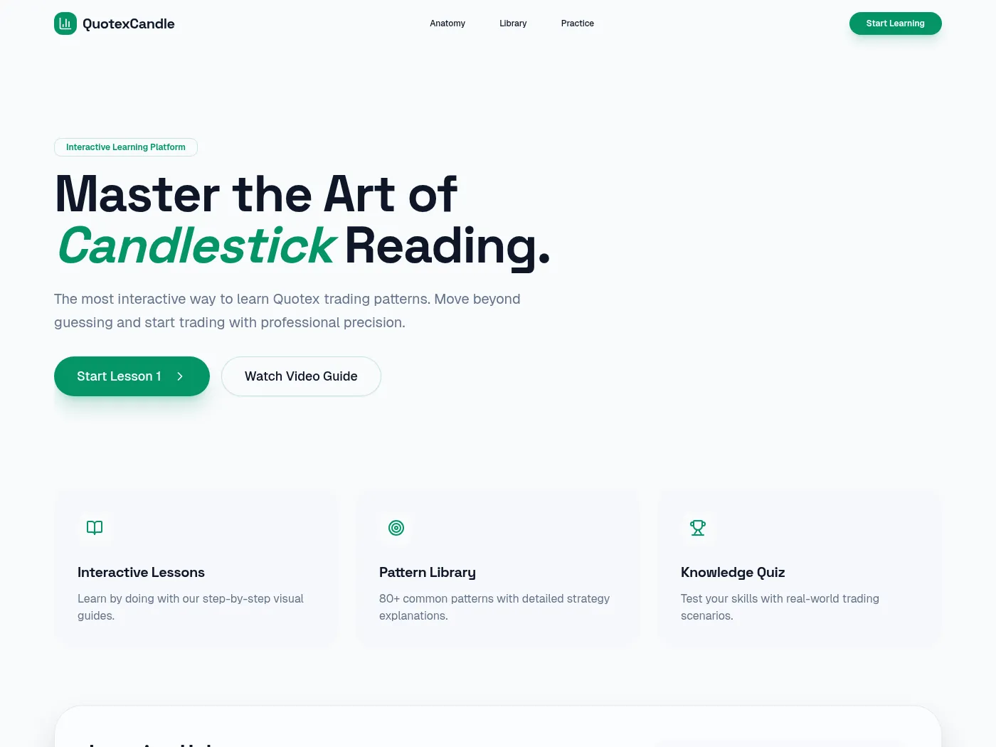 Quotex Candle Learner