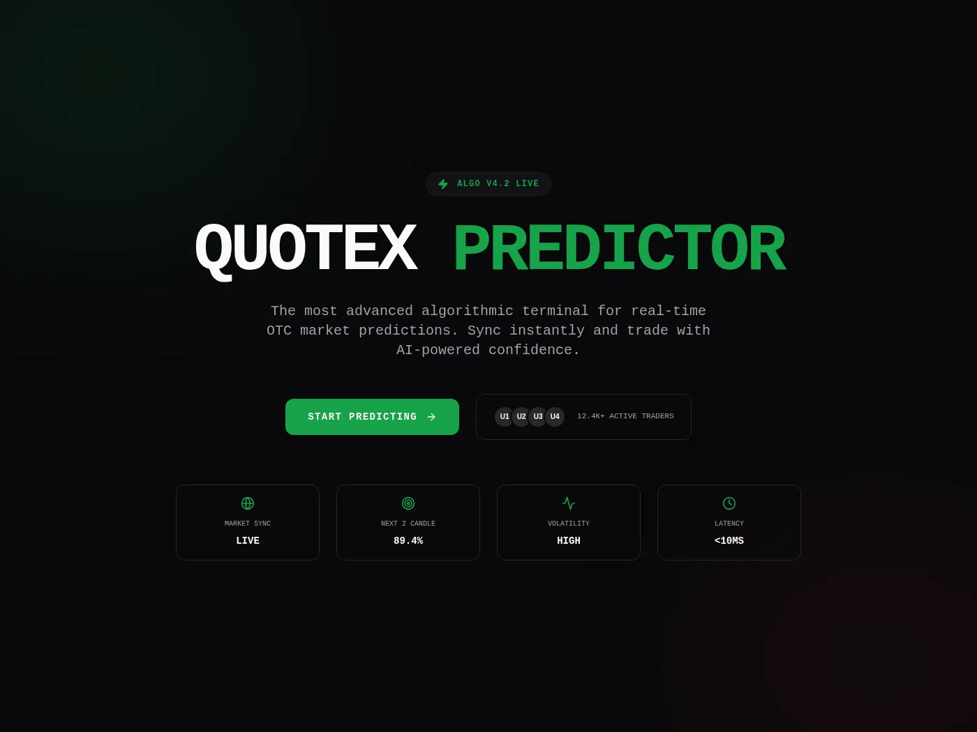 Quotex Candle Predictor