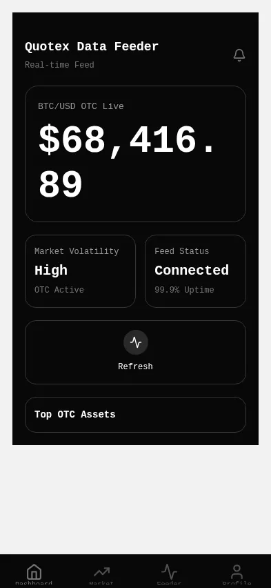 Quotex Data Feeder