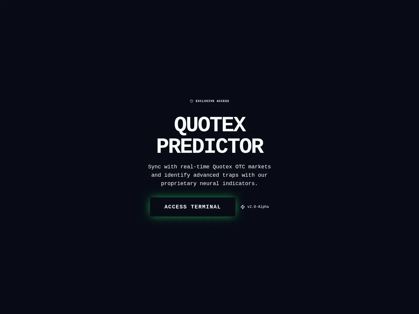 Quotex OTC Predictor