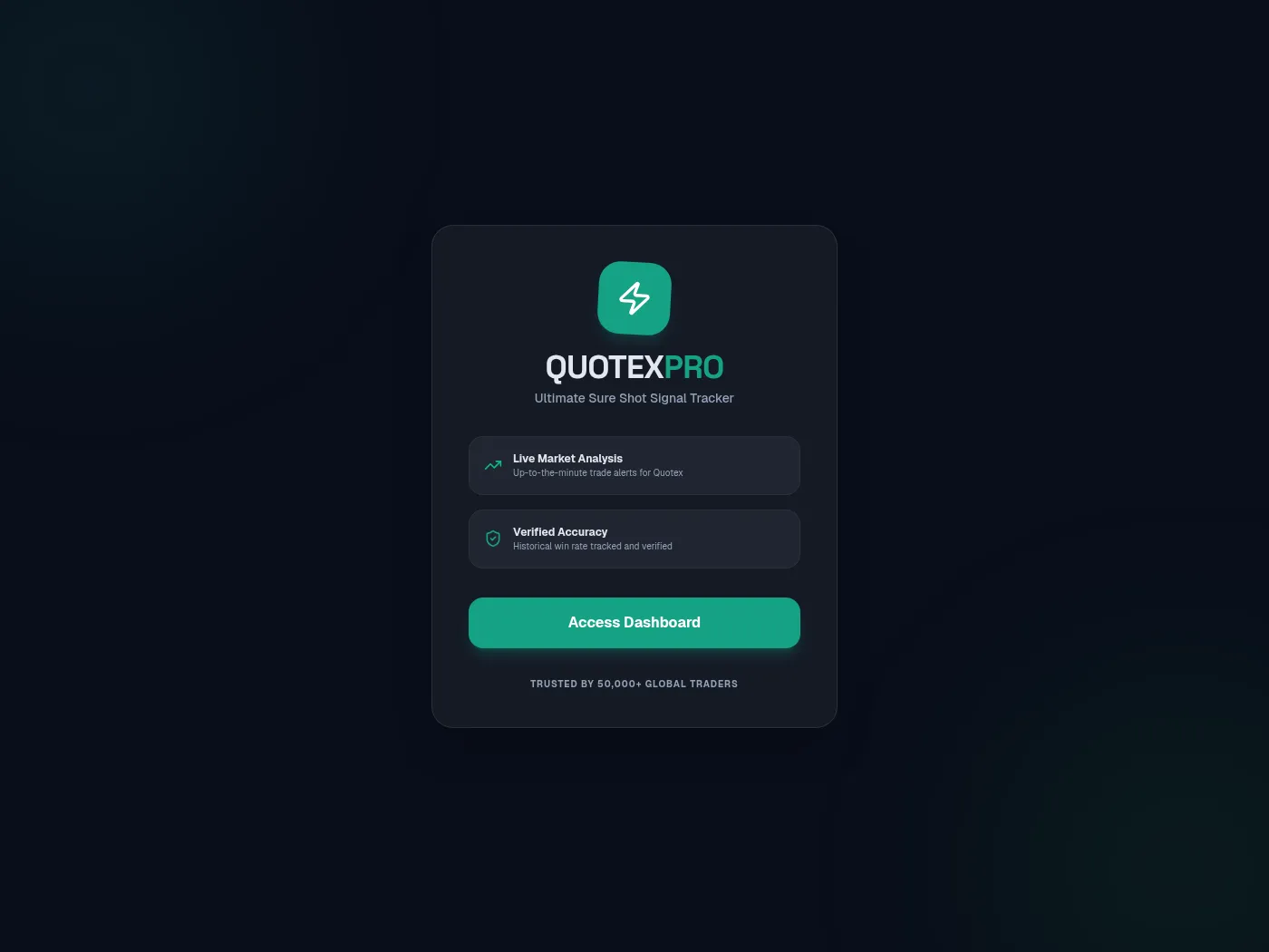 Quotex Signal Tracker