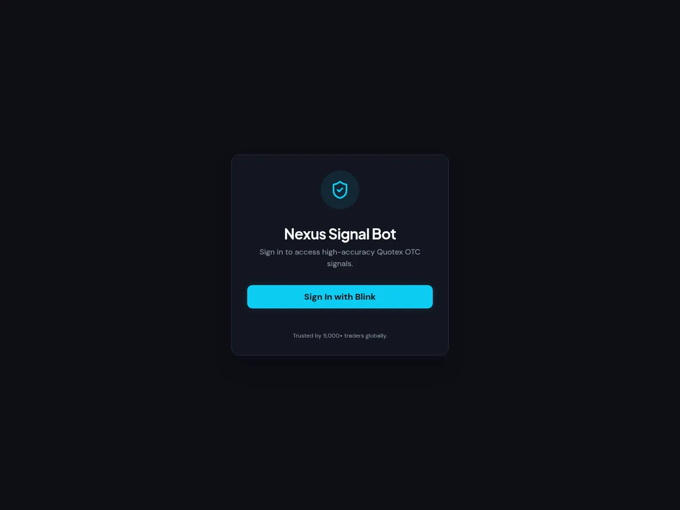 Quotex Signal Bot