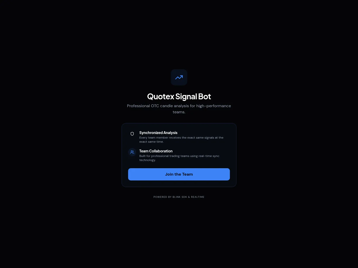 Quotex Signal Bot