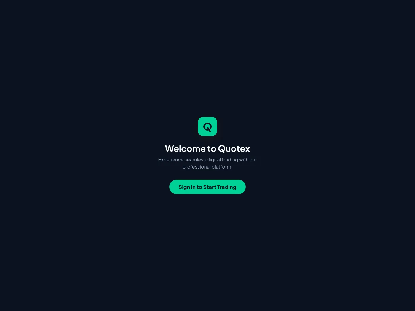 Quotex Trade Clone