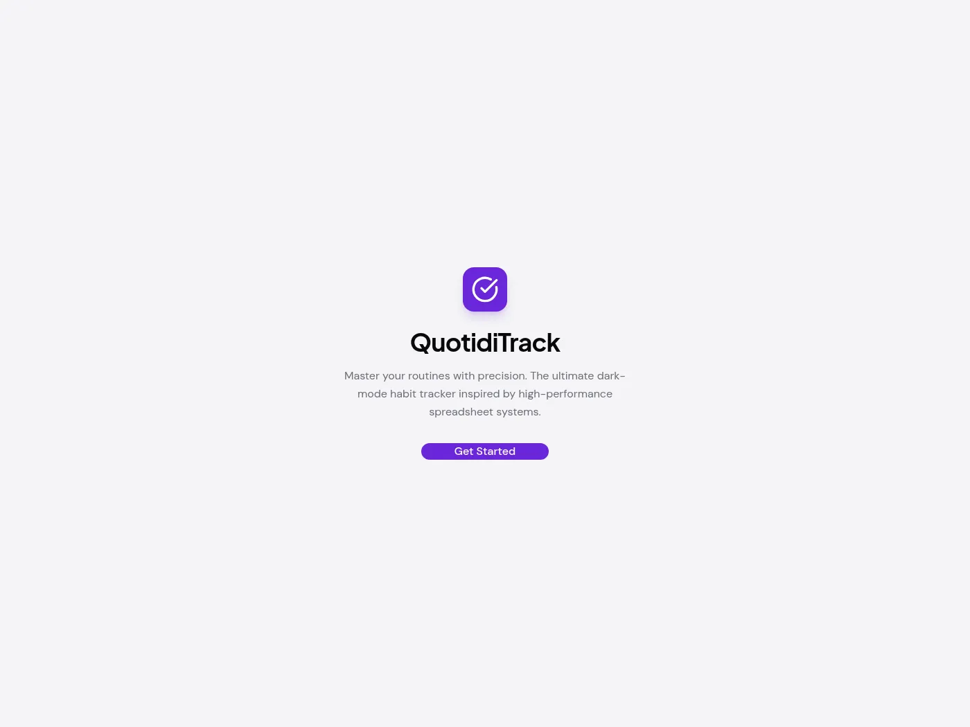 QuotidiTrack App