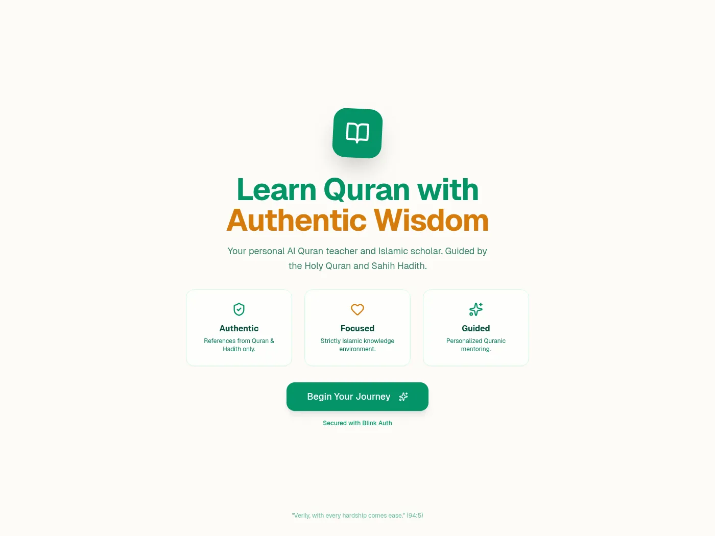 Quranic Wisdom Agent