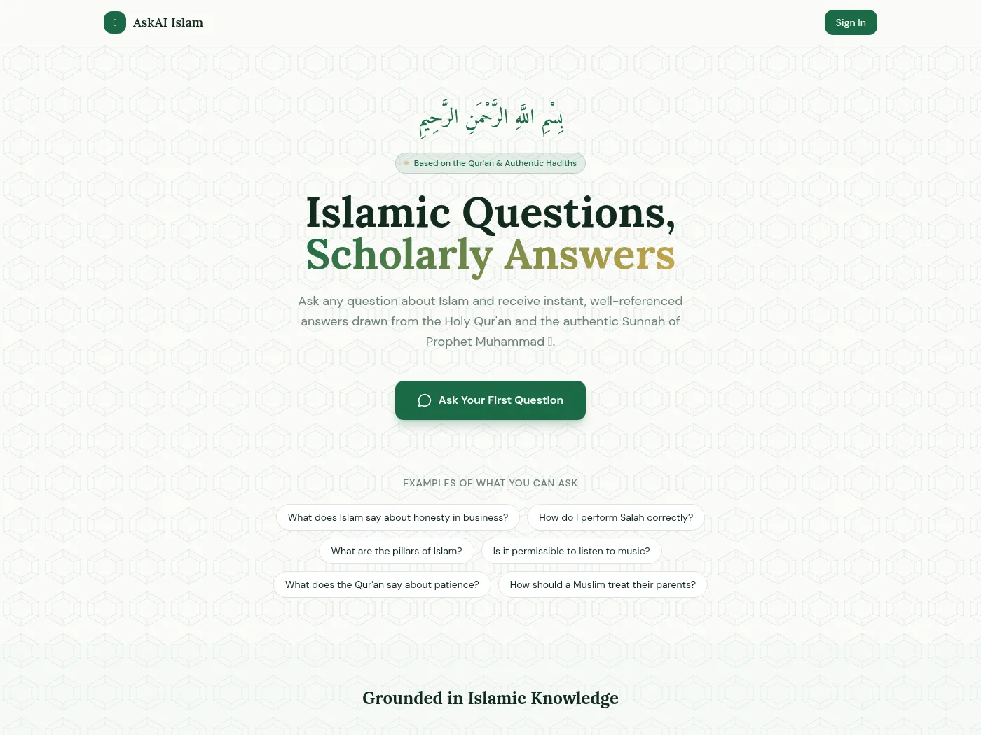Qur'an AI Answerer