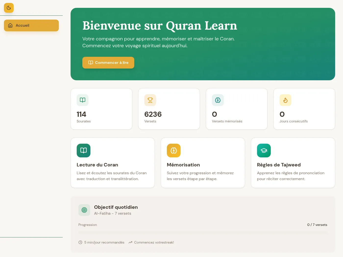 Quran Learn App