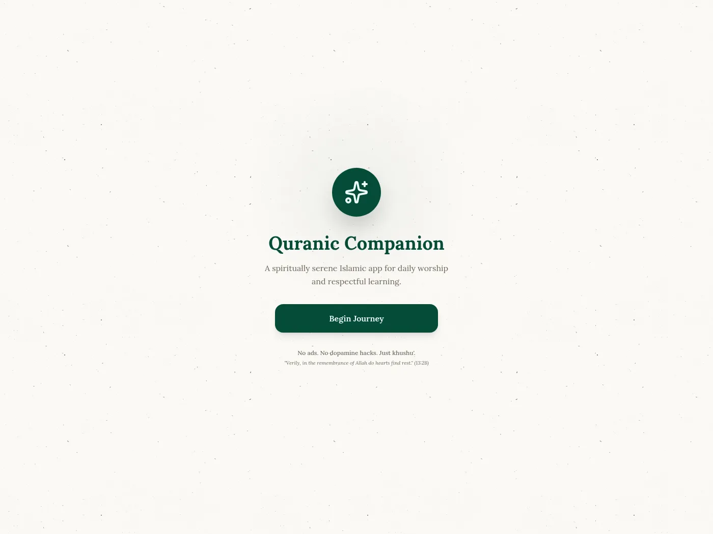 Quranic Companion MVP