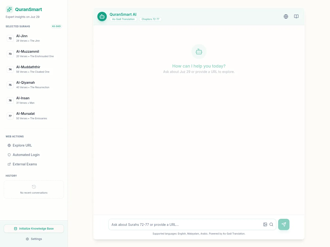 QuranSmart AI Assistant