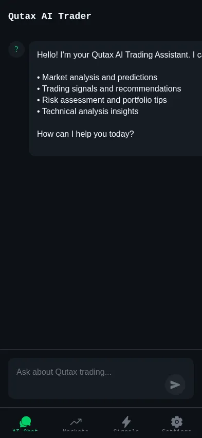 Qutax AI Trader