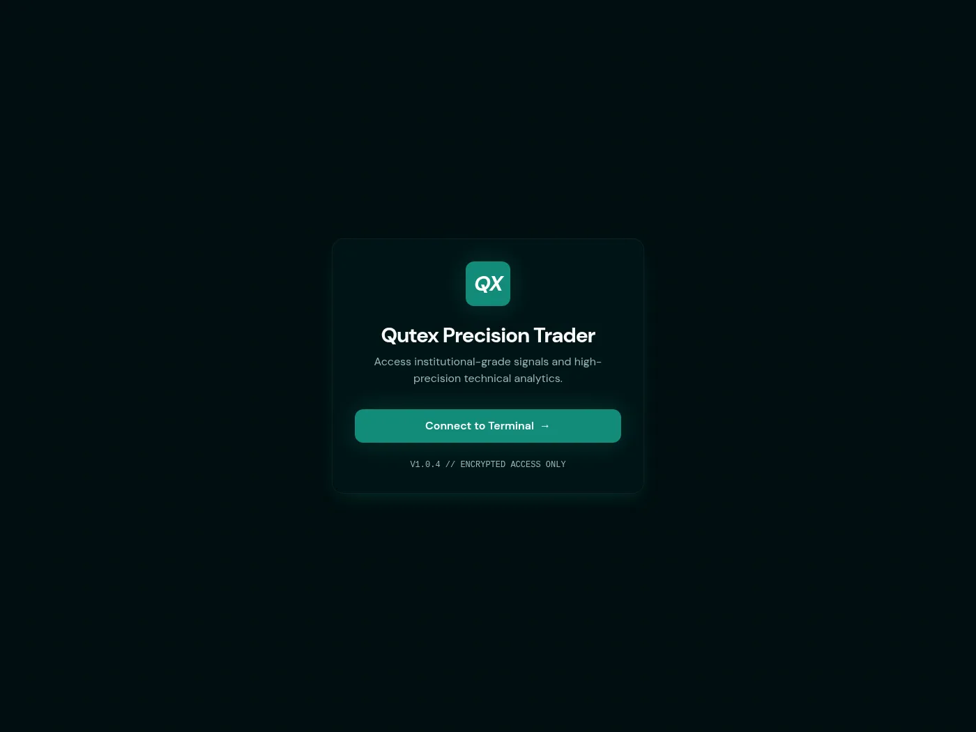 Qutex Precision Trader