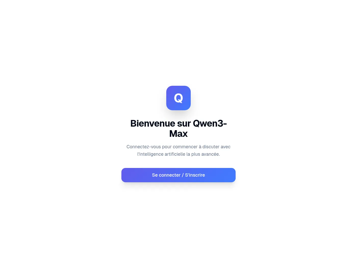 Qwen3-Max Chat UI