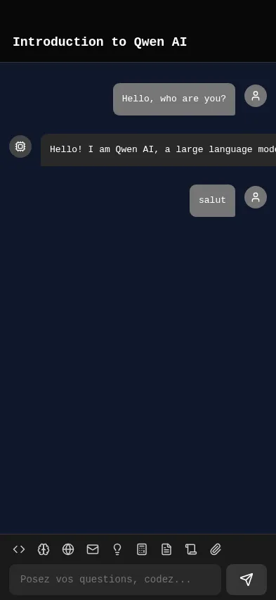 QwenAI Mobile App