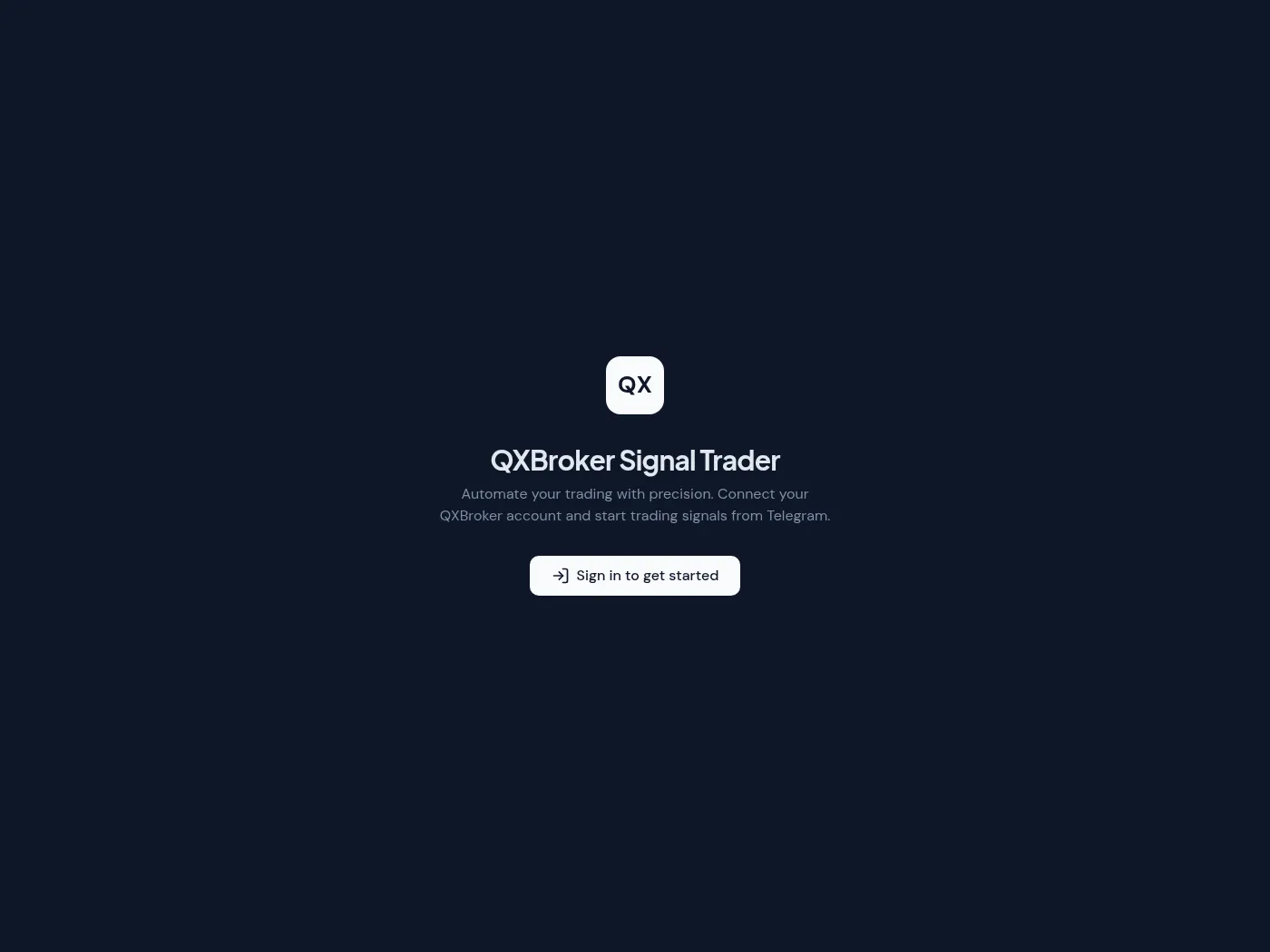 QXBroker Signal Trader