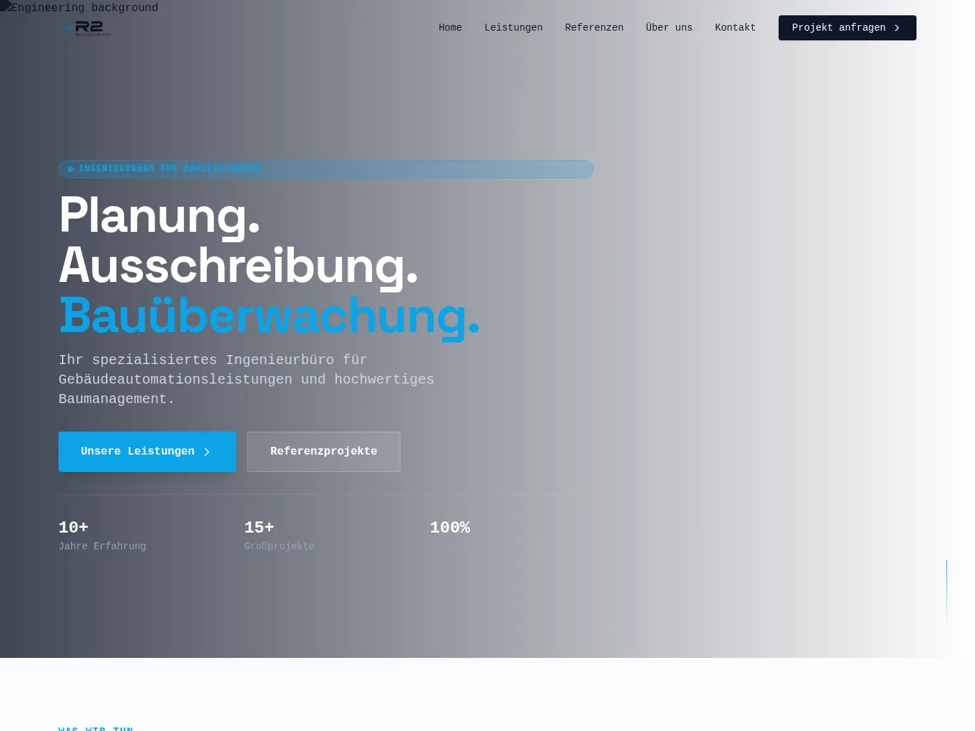 R2 Baumanagement Web Hub