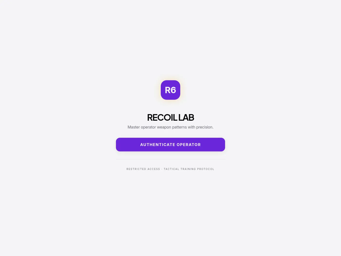 R6 Recoil Controller