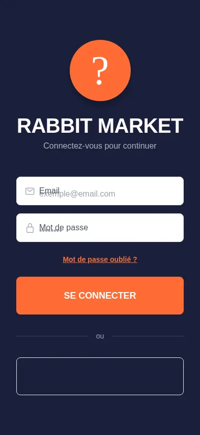 Rabbit Market App