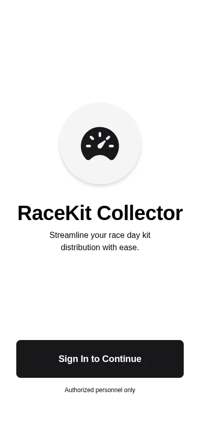 RaceKit Collector